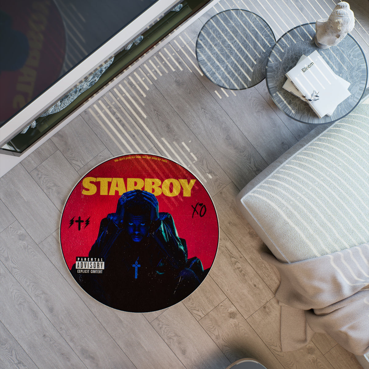 The Weeknd Starboy Rug, CD Rug, Album Cover Carpet – Duct Rug Carpet
